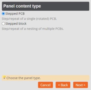 Panel szerkesztő - Eurocircuits
